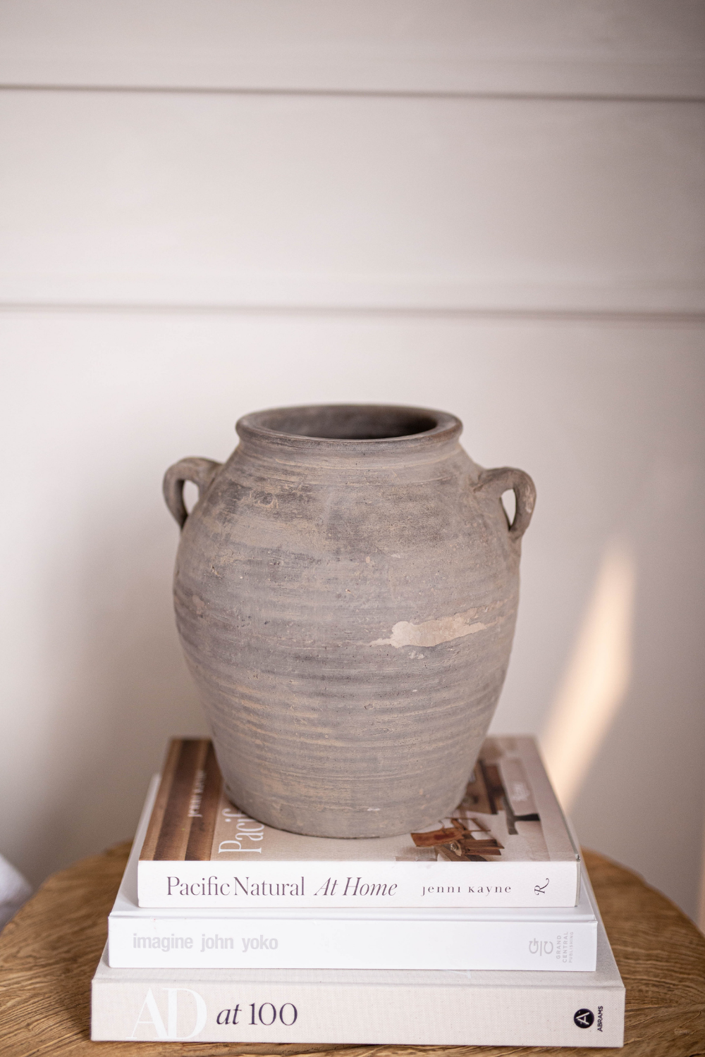 Vintage Inspired Porcelain Pot Two Handle | By Luxe B Co.