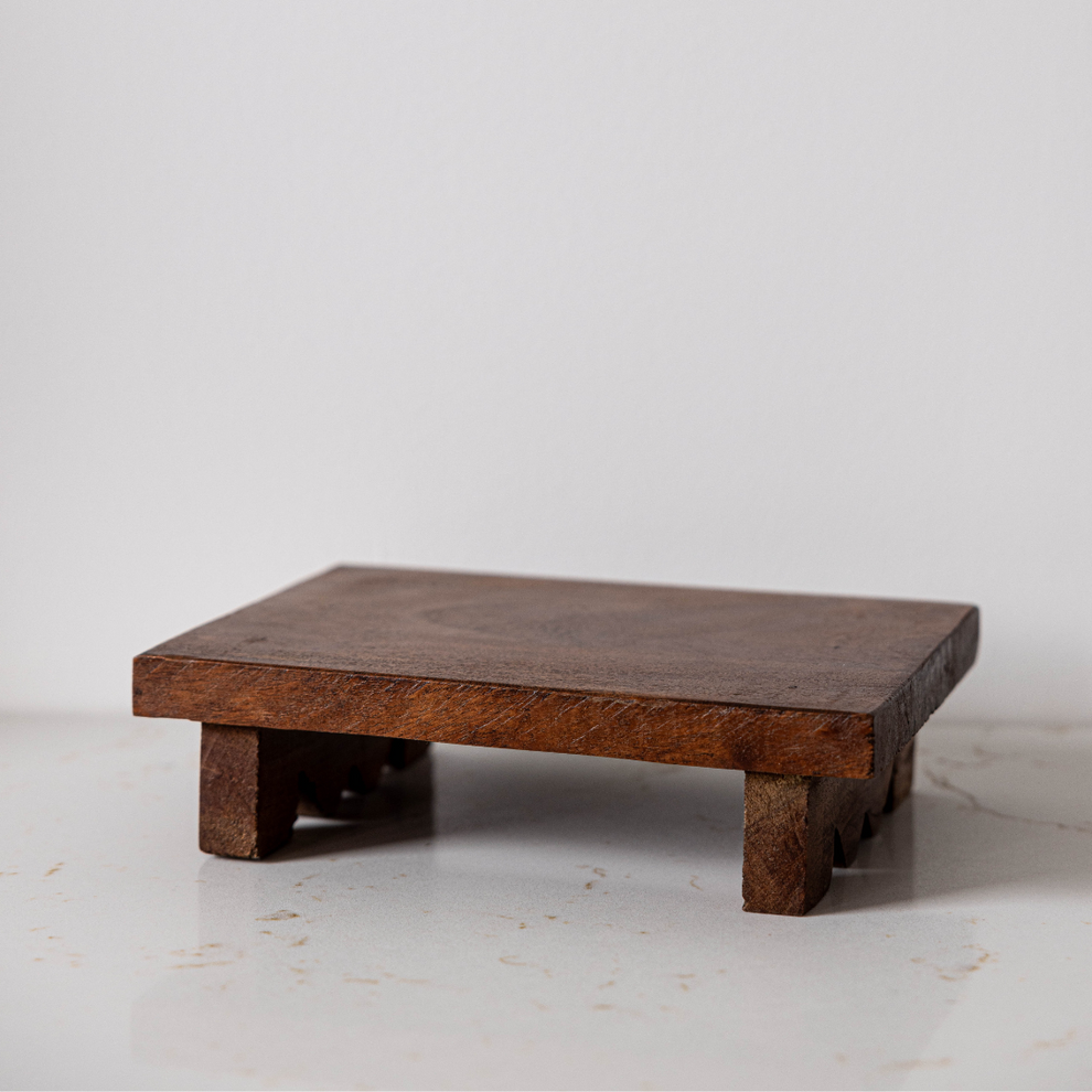 Repurposed Rectangle Wooden Riser – Luxe B Co